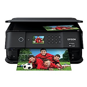 Epson Expression Premium XP-6000 Wireless Color Photo Printer with Scanner & Copier, Amazon Dash Replenishment Ready