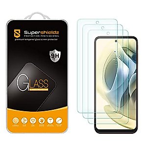 Supershieldz (3 Pack) Designed for Motorola Moto G Stylus (2022) / Moto G Stylus 5G (2022) [Not Fit for 2023/2021/2020 Version] Tempered Glass Screen Protector, Anti Scratch, Bubble Free