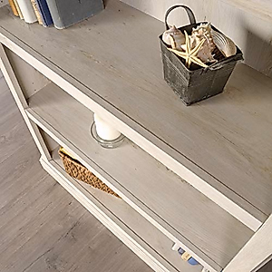 Sauder Miscellaneous Storage 3-Shelf Bookcase/ book shelf, Chalked Chestnut finish