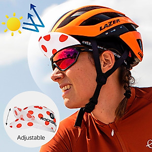 Hysenm 2 Pack Cycling Cap Helmet Liner Skull Cap for Men, Bike Hat Cycling Cap for Men Under Helmet Motorcycle Bicycle Caps Sweat Caps