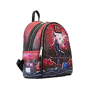 Loungefly Stranger Things Eddie Tribute Double Strap Shoulder Bag