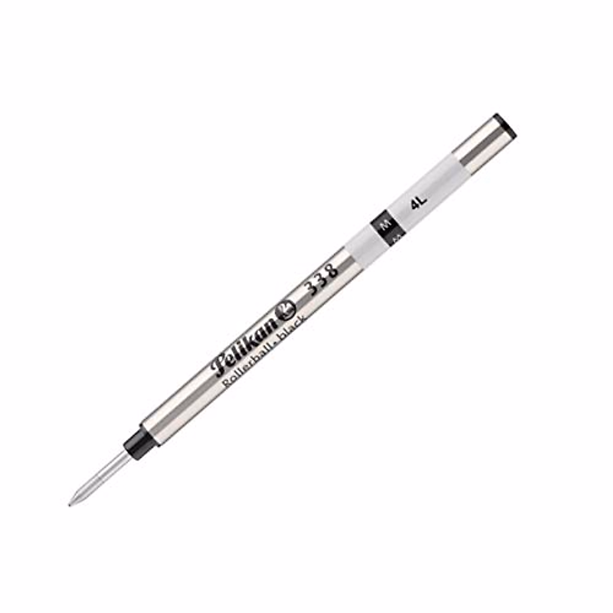 Pelikan 338 Rollerball Refill, For Pelikan Rollerball Pens, Medium Point, Black Ink, 1 Each (922179)