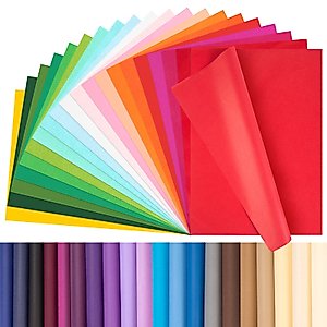 HEYPLACE 360 Sheets Tissue Paper for Crafts, 11.5x8 Inches Gift Bags Wrapping Paper Bulk 40 Assorted Colors for Art Crafts Floral Holiday Wedding Birthday Party Decoration