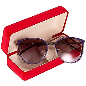 Carolina Herrera Brown SH Violet Butterfly Ladies Sunglasses CH 0029/S 0S9E QR 60