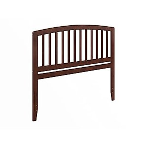AFI Richmond Queen Size Headboard with Attachable Charger in Walnut