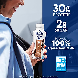Fairlife Protein Shakes Ready to Drink |Nutrition Plan Protein Shake Chocolate with 30g of High Protein Nutrition Shake| Core Power Elite |Fair life Protein Shakes is Lactose Free,11.5 Fl Oz Pack of 6 | Every Order is Elegantly Packaged in a Signature BET