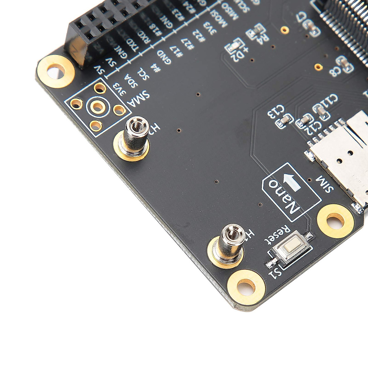 70 3G/4G LTE Base Hat for Raspberry Pi 4/3/2/B+ Module Computer Board to USB with SIM Card,3G/4G LTE to USB Module,3Amps Efficient and Low Quiescent Current Power,for Desktop PC/Laptop