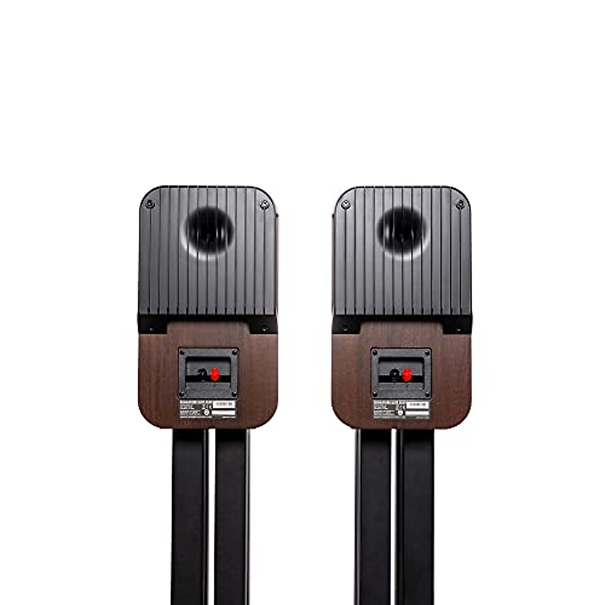 Polk Signature Elite ES20 Bookshelf Speaker - Hi-Res Audio Certified, Dolby Atmos & DTS:X Compatible, 1" Tweeter & 6.5" Woofer, Power Port Technology for Effortless Bass (Pair, Contemporary Walnut)