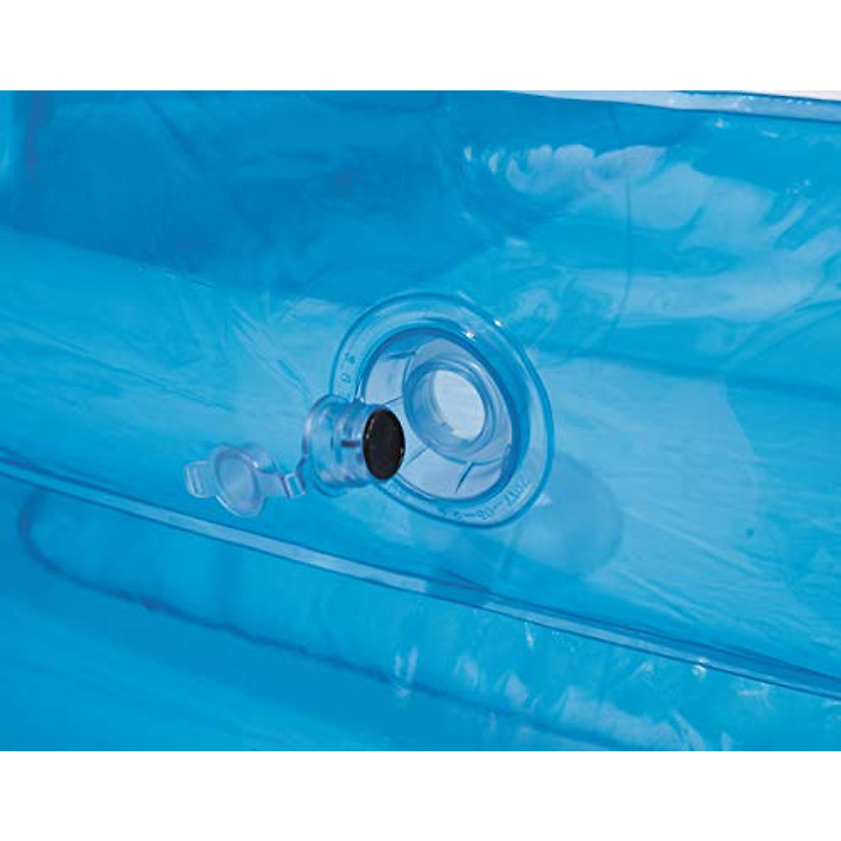 Bestway - Deluxe Rectangular Blue Inflatable Pool, 211 x 132 x 46 cm