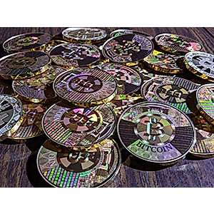 2021 Holographic Commemorative Bitcoin, 39 mm