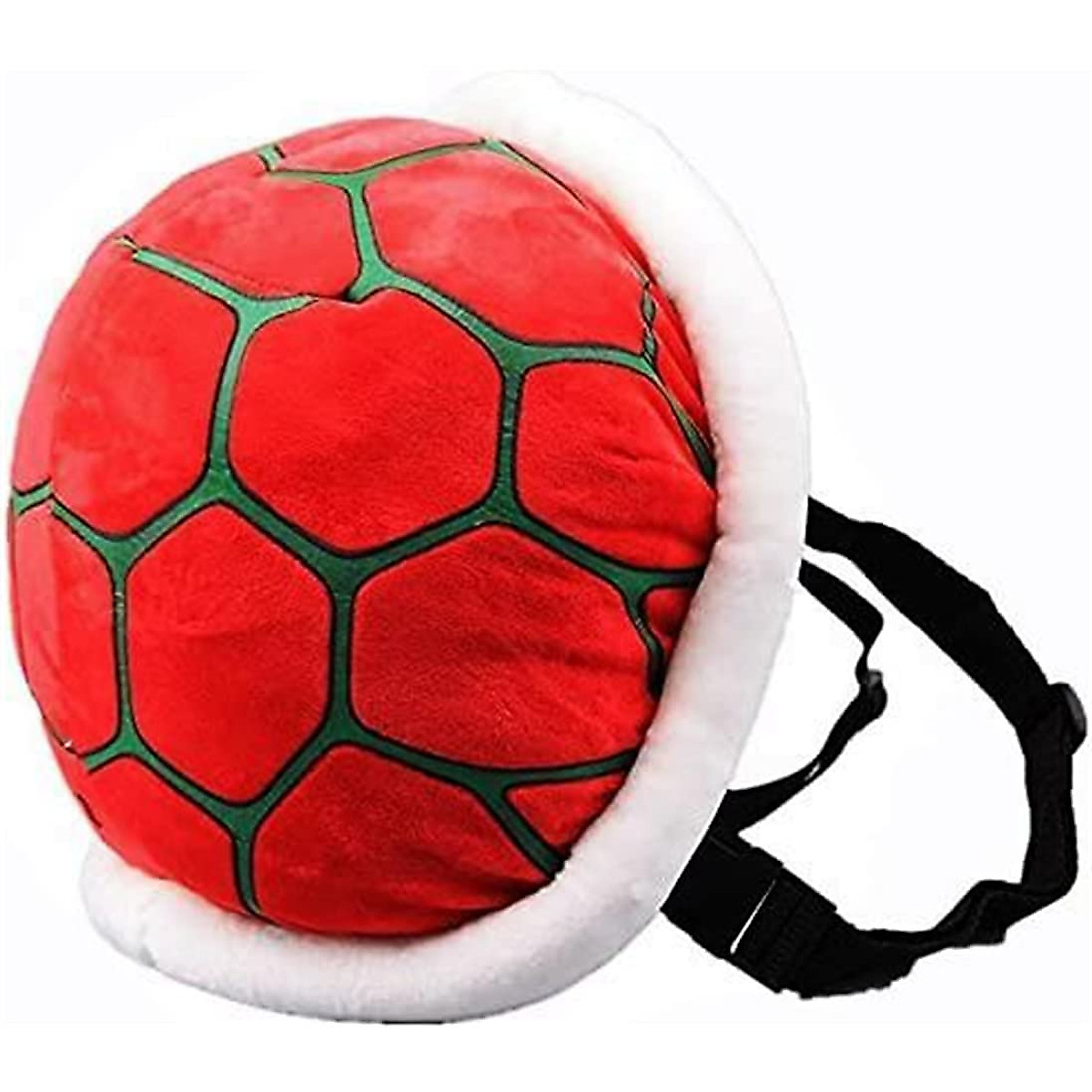 WYIKE Casual Animal Backpack Turtle Shell Backpack Cartoon Plush Small Backpack (Red)