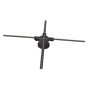 3D Holographic Fan Projector HD Holographic Advertising Display Machine for Shop Bars 70cm 1600x832 100‑240V