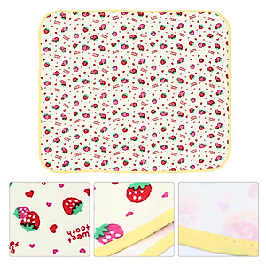 Waterproof Urinal Bed Pad Washable Cotton Mattress Protector Reusable Pee Pads for Bed Wetting Toddlers, Pets