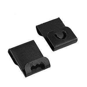 WOIWO 20 PCS Metal Hanging Hooks Hanger Clips for Wall Mount Album Picture Photo Artwork Frames