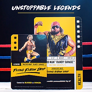 Ravensburger WWE Legends Royal Rumble Card Game for Kids and Adults - Includes 30 WWE Legends!