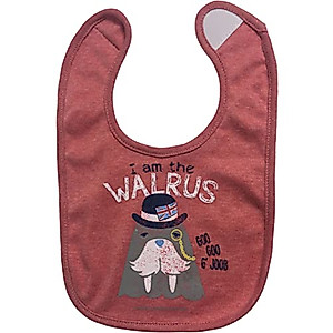 Lyrics by Lennon and McCartney Baby Boys 5 Pack Side Snap Bibs