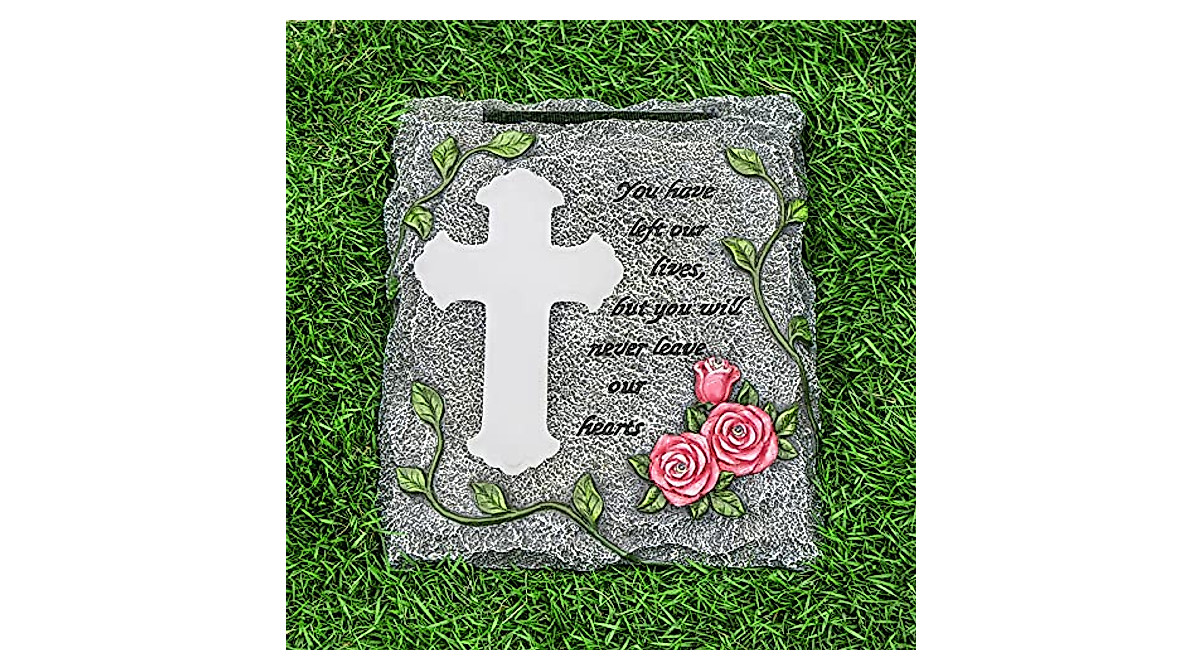 Memorial Solar Cross Light for Gardens & Graves - Waterproof & Elegant