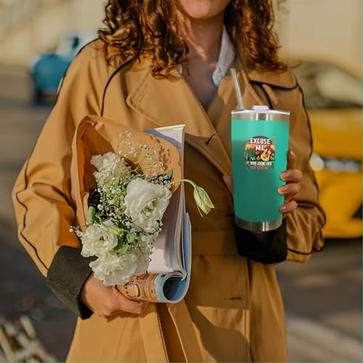 liabiliies You Look Like You Love Me Tumbler Coffee Tumblers 20 oz Tumbler with Lid and Straw Insulated Tumblers Stainless Steel Tumbler Funny Gifts