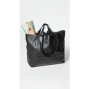rag & bone Women's Logan Tote, Black, One Size