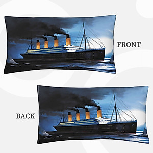 1 Pack Pillow Covers Super Soft Pillow Cases Rectangle Decorative Throw Pillowcase with Envelope Closure Wrinkle Fade and Stain Resistant 20x36