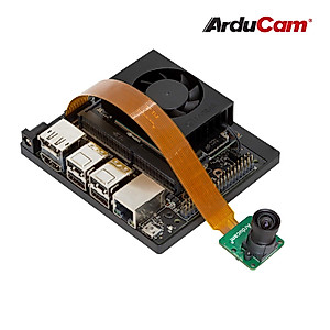Arducam Mini 12.3MP HQ Camera Compatible with Nvidia Jetson Nano and Xavier NX, 1/2.3 Inch IMX477 Camera Module with M12 Mount Lens