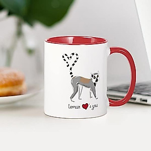 CafePress Lemur Mug Ceramic Coffee Mug, Tea Cup 11 oz