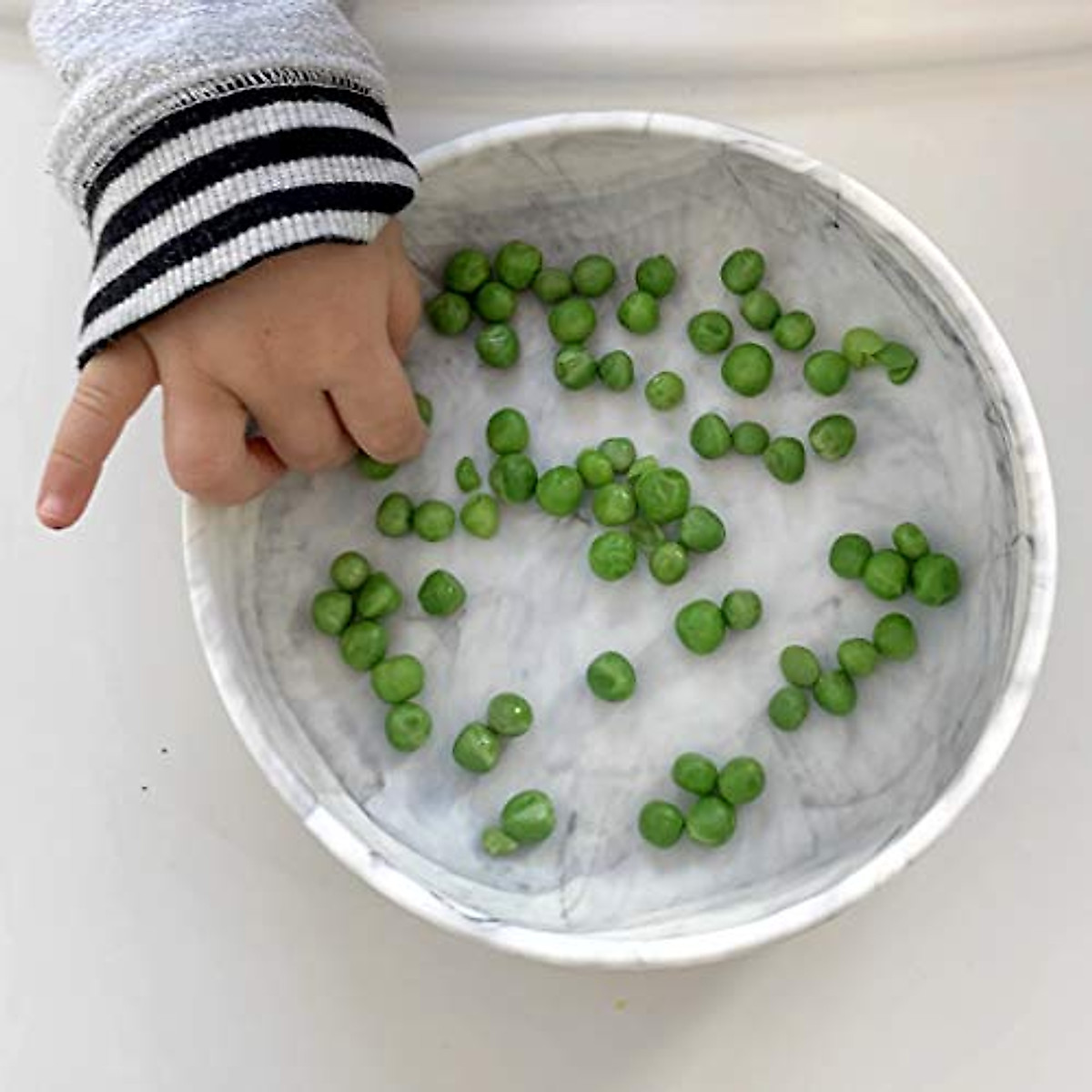 Goobie Baby Silicone Baby Bowl with Suction Base for Feeding Babies 6+ Months and Toddlers, Mess-Free Eating, Unbreakable, Non-Toxic, Stylish, Dishwasher & Microwave Safe, Shower Gift