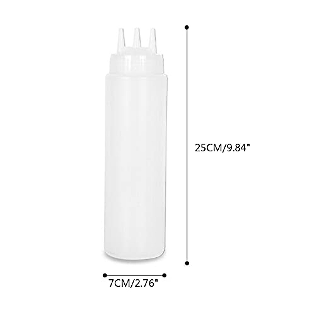 Electric Sauce Bottle Warmer, 0.68L x 2 Commercial Hot Fudge Warmer, Double Bottles Nacho Cheese Warmer, 86-176℉ Sauce Warmer Dispenser, Hot Chocolate Warmer Dispenser for Home Hotel Snack Bars