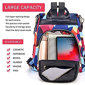CONRUSER Backpack Purse for Women Anti-theft Ladies Backpack Designer Travel Bag Fashion Shoulder Bags Handbag