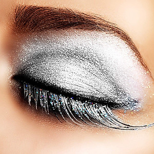 Mehron Makeup GlitterDust (.25 oz) (Opalescent White)