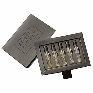Robert Piguet L'Expérience Piguet Discovery Set | Includes Fracas, Casbah, V, Oud Délice and Notes, 0.08 Fl Oz