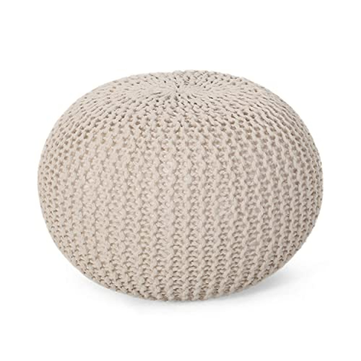 Christopher Knight Home 313877 Pouf, Beige