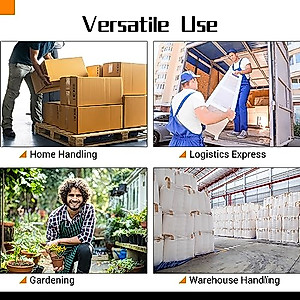 VAIDPRO Push Cart Dolly 660LBS, Moving Flatbed Cart Folding Platform Truck Swivel Push Heavy Duty Hand Flat Cart for Loading, Groceries, Garage, Warehouse