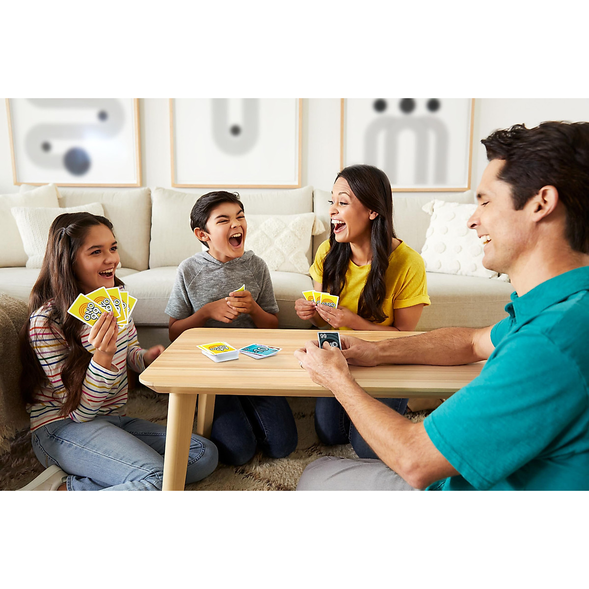 Mattel Games ONO 99 Card Game from The Makers of UNO for Kids, Adults & Families, Add Numbers & Don't Go Over 99