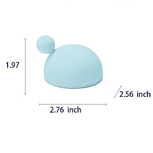 PubconttiMakeup Brush Cleaner Mat，Silicone Make Up Cleaning Brush Scrubber bowl Portable Washing Tool Cosmetic Brush Cleaners for Gir，Easy Clean