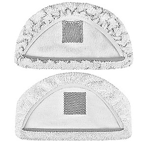 Bissell Steam Mop Pads 8pk Replacement/Washable/Reusable Compatible with Bissell Steam Mop 1940/1440/1544/1806/2075 Series, Model 19402/19404/19408/19409/1940a/1940f/1940q/1940t/1941