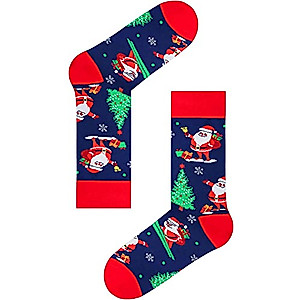 Zmart Funny Christmas Socks For Men Boys Holiday Socks Gingerbread Socks, Gingerbread Gifts Stocking Stuffers For Teen Boys Secret Santa Gifts Christmas Gifts