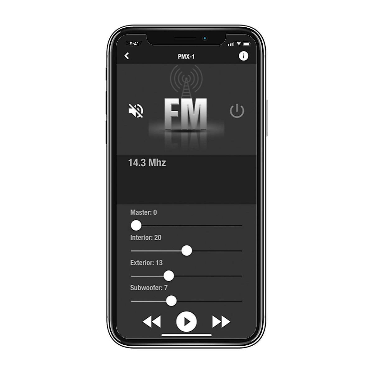 Rockford Fosgate PMX-RGB Color Optix Light Controller with Optional App Interface for LED Lighting Control of Rockford Fosgate M1 & M2 Speakers and Subwoofers