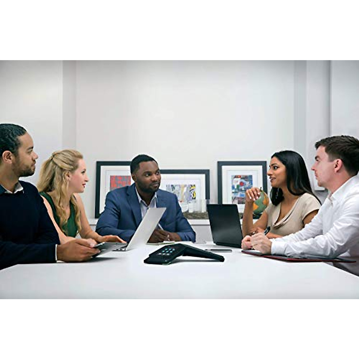 Polycom Realpresence Trio 8800 2200-66070-019 Lync/Skype for Business Edition PoE Conference Phone, Black (Renewed)