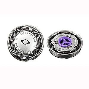TYZEST Hq56 3 Pcs Replacement Shaver Head for Philips Norelco Hq55 Hq4+ Hq3