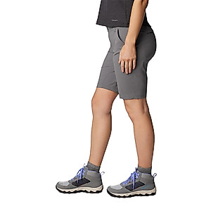 Columbia Women's Standard Saturday Trail Long Short, City Grey, 10W x 10L
