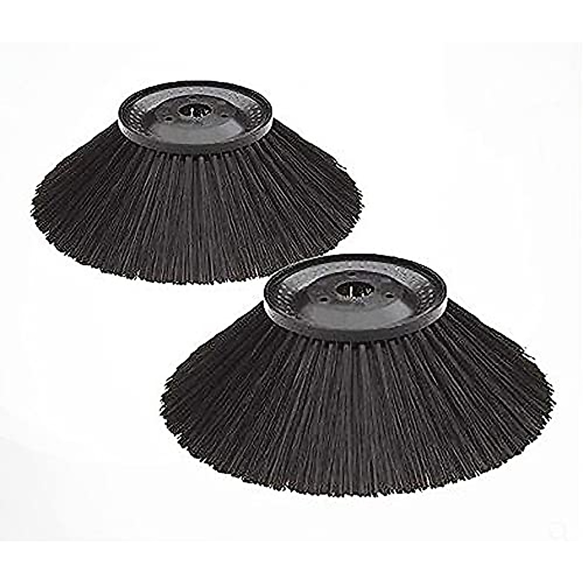 2 Side Brooms for Industrial Floor Sweeper with Triple Brooms, 38" Outdoor and Indoor Sweeper(Pack of 2)