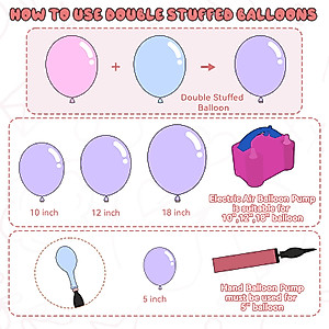 Double Stuffed White Nude Balloons Different Sizes 5In 12In 18In, 2 Layer Thick Balloon Garland Arch Kit, Boho Beige Balloons Ivory White Blush Balloon Garland Pastel Latex Balloons Sets