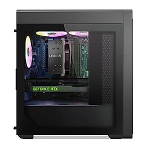 Lenovo Legion T5 Tower Gaming Desktop Computer - AMD Ryzen 9 7950X 16-Core up to 5.70 GHz Processor, 32GB DDR5 RAM, 2TB NVMe SSD + 14TB HDD, GeForce RTX 3060 12GB GDDR6, Windows 11 Pro