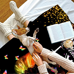 Personalized Princess Throw Blanket, Fairy Blanket, Initial Name Blanket, Personalized Name Blanket, Blanket for Teen Girls, Soft Blanket, Daughter Blanket from Mom, Gifts for Girls On Christmas