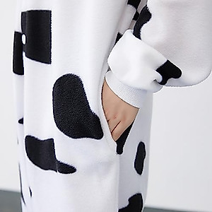 Joyxiam Unisex Adult Animal Onesies Cosplay Christmas One-Piece Pajamas Halloween Costume Sleepwear for Women Men （XL）