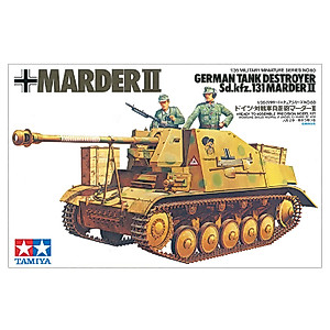 Tamiya 35060 1:35 DT Jagdpanzer Marder II (2) - Model kit,Plastic kit, Assembly kit, Detailed Reproduction, Tank Kit