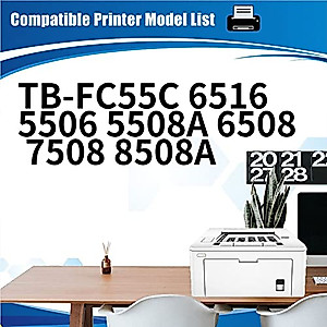 BAQU TB-FC55 Waste Toner Container Compatible for Toshiba TB-FC55 with TB-FC55C 6516 5506 5508A 6508 7508 8508A Printers 2-Pack