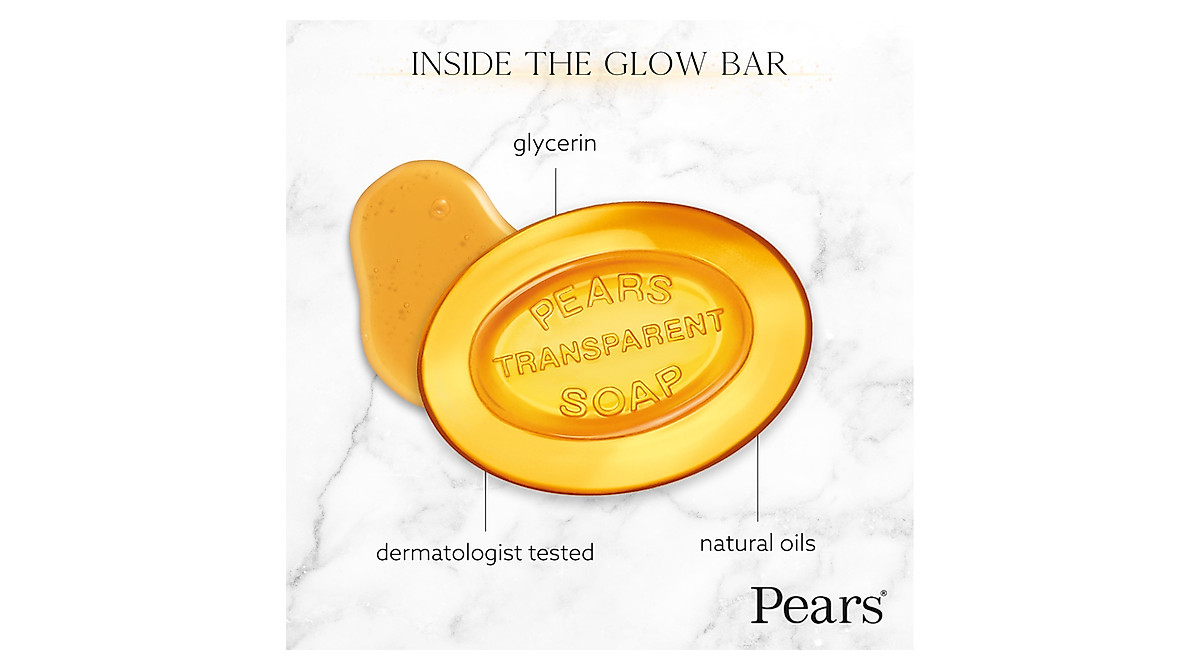 PEARS Moisturizing Soap - Gentle & Hydrating (Pack of 2)