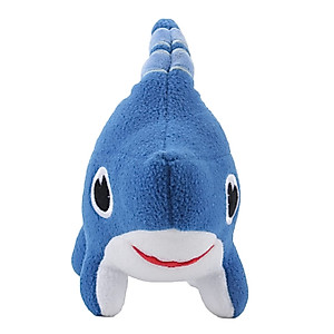 Shark Dog Plush Toy, Shark Puppy Stuffed Animal Doll Gifts for Baby, Kids, Boys, Girls, Blue, 11inch